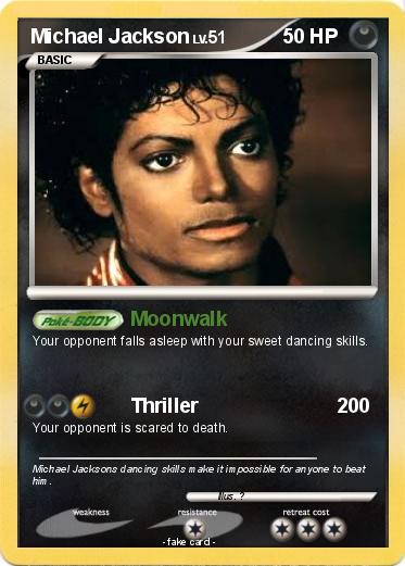 Pokémon Michael Jackson 1277 1277 - Moonwalk - My Pokemon Card
