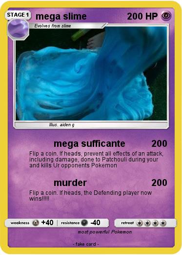 Pokémon mega slime 3 3 - mega sufficante - My Pokemon Card