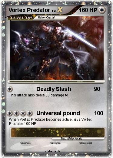 Pokémon Vortex Predator 1 1 - Deadly Slash - My Pokemon Card