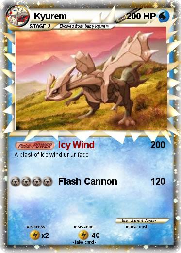 Pokémon Kyurem 933 933 - Icy Wind - My Pokemon Card
