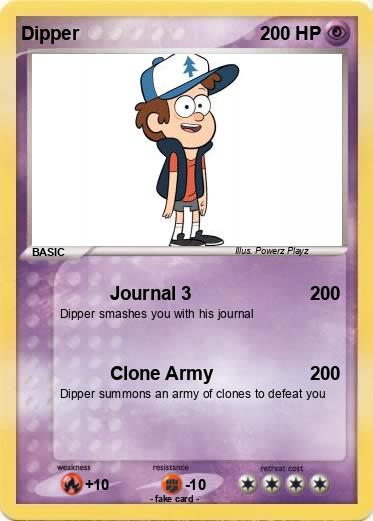 Pokémon Dipper 274 274 - Journal 3 - My Pokemon Card