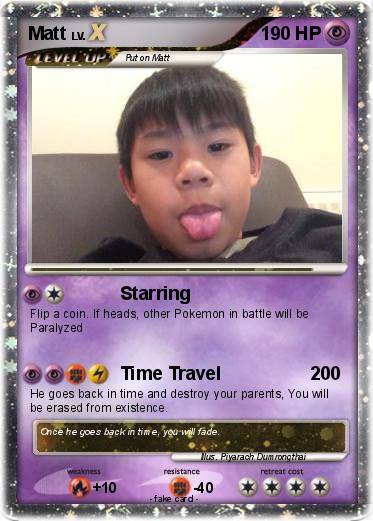 Pokémon Matt 976 976 - Starring - My Pokemon Card