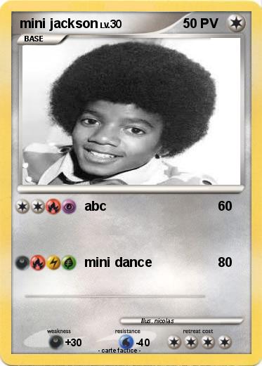Pokémon mini jackson - abc - Ma carte Pokémon