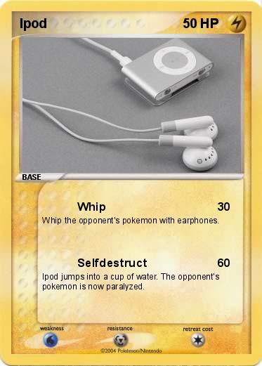 Pokémon Ipod 35 35 - Whip - My Pokemon Card