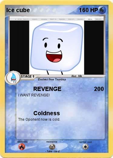 Pokémon Ice cube 75 75 - REVENGE - My Pokemon Card