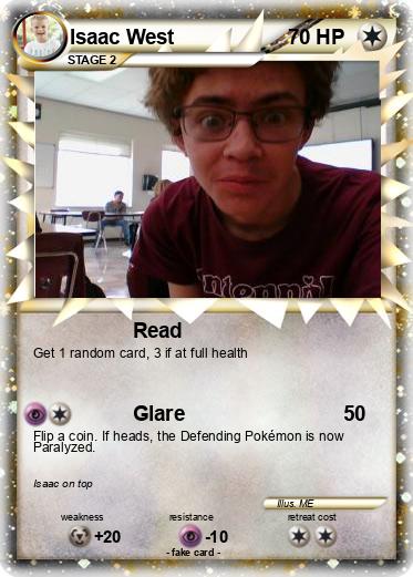 Pokémon Isaac West - Read - My Pokemon Card