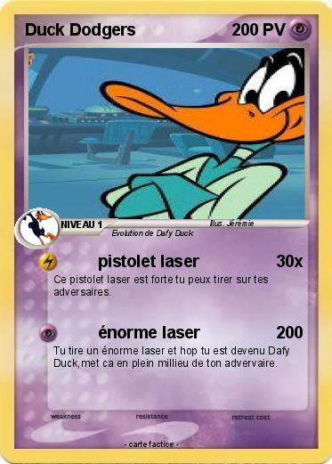 Pokémon Duck Dodgers 2 2 - pistolet laser - Ma carte Pokémon