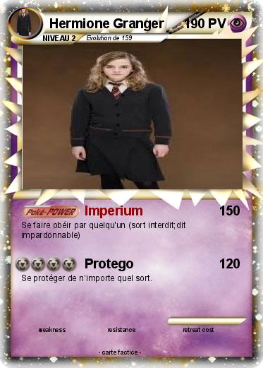 Pokémon Hermione Granger 96 96 - Imperium - Ma carte Pokémon