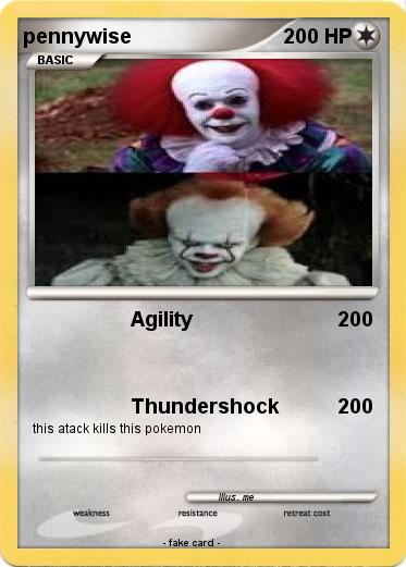 Pokémon pennywise 242 242 - Agility - My Pokemon Card