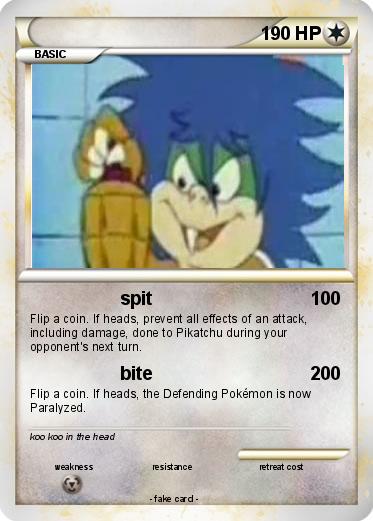 Pokémon 1 13425 13425 - spit - My Pokemon Card