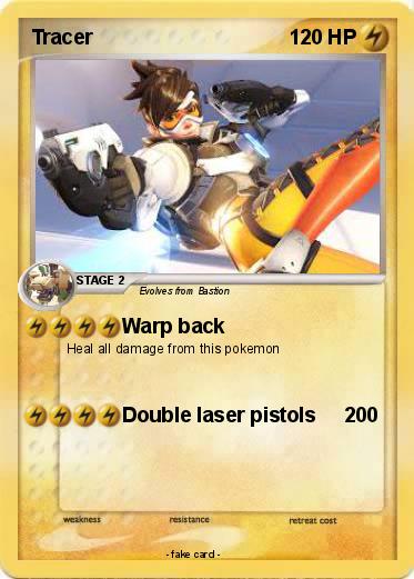 Pokémon Tracer 24 24 - Warp back - My Pokemon Card
