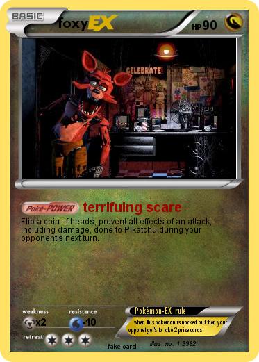 Pokémon foxy 2244 2244 - terrifuing scare - My Pokemon Card
