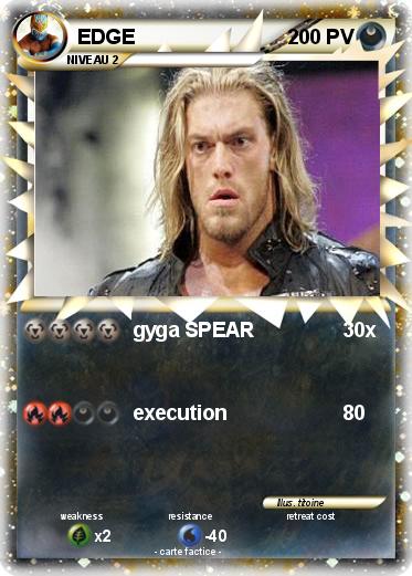 Pokémon EDGE 207 207 - gyga SPEAR - Ma carte Pokémon