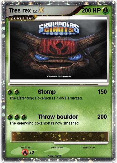 Pokémon Tree rex 228 228 - Stomp - My Pokemon Card