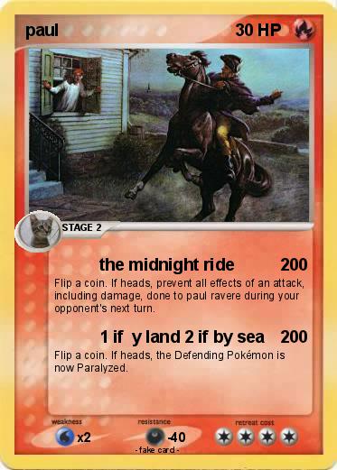 Pokémon paul 1047 1047 - the midnight ride - My Pokemon Card