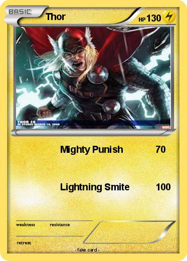 Pokémon Thor 484 484 - Mighty Punish - My Pokemon Card