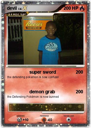 Pokémon devil 833 833 - super sword - My Pokemon Card