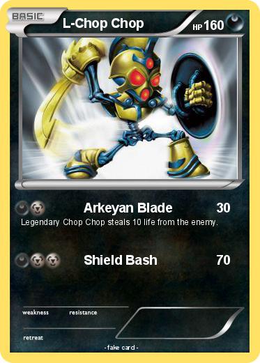 Pokémon L Chop Chop 24 24 - Arkeyan Blade - My Pokemon Card