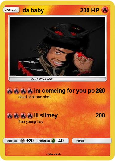 Pokémon da baby 143 143 - im comeing for you po po - My Pokemon Card