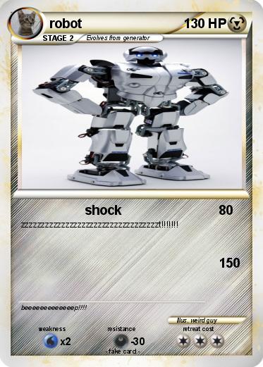 Pokémon robot 587 587 - shock - My Pokemon Card