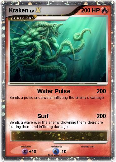 Pokémon Kraken 316 316 - Water Pulse - My Pokemon Card