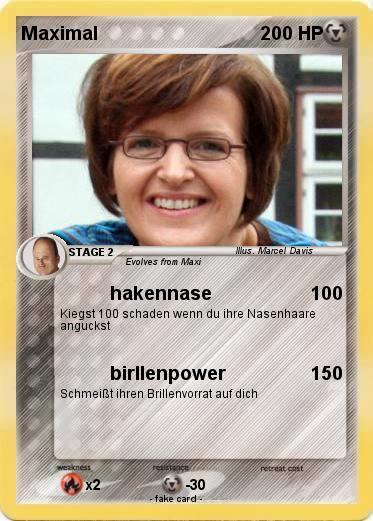 Pokémon Maximal - hakennase - My Pokemon Card