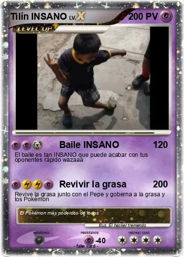 Pokémon Tilin INSANO 4 4 - Baile INSANO - Mi carta pokémon