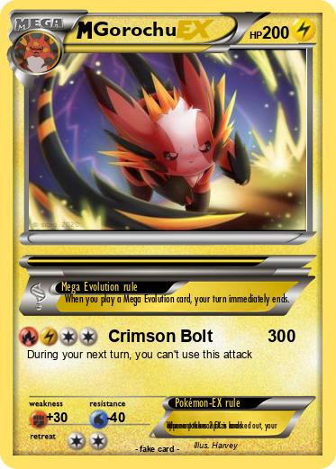 Pokémon Gorochu 42 42 - Crimson Bolt 300 - My Pokemon Card