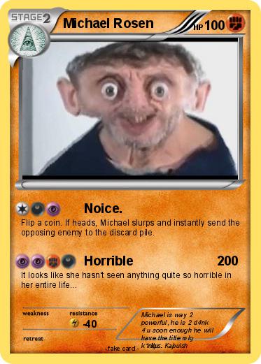 Pokémon Michael Rosen 52 52 - Noice. - My Pokemon Card