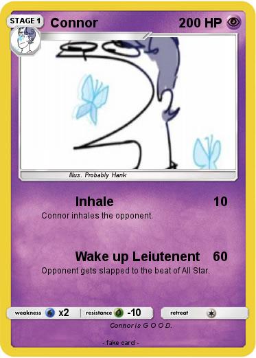 Pokémon Connor 817 817 - Inhale - My Pokemon Card