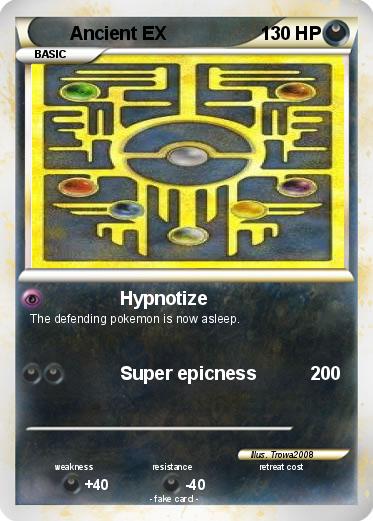 Pokémon Ancient EX - Hypnotize - My Pokemon Card