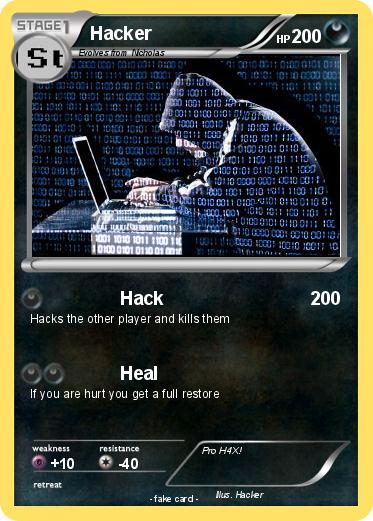 Pokémon Hacker 107 107 - Hack - My Pokemon Card