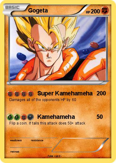 Pokémon Gogeta 1515 1515 - Super Kamehameha - My Pokemon Card