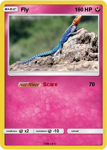 Pokémon Fly 206 206 - Scare - My Pokemon Card