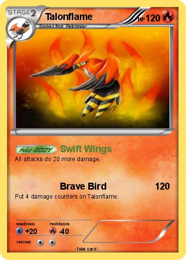 Pokémon Talonflame 49 49 - Swift Wings - My Pokemon Card