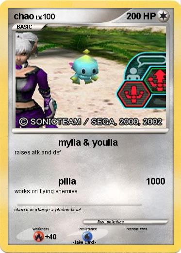 Pokémon chao 59 59 - mylla & youlla - My Pokemon Card