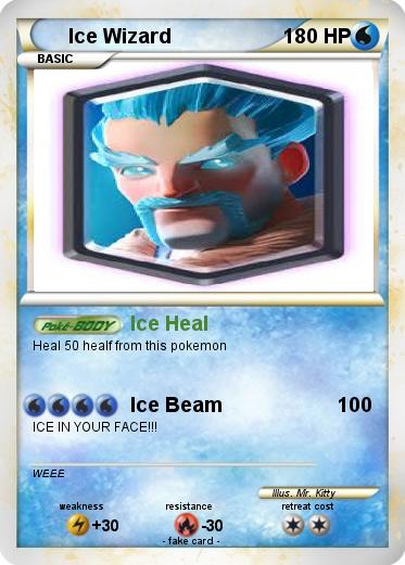 Pokémon Ice Wizard 11 11 - Ice Heal - My Pokemon Card