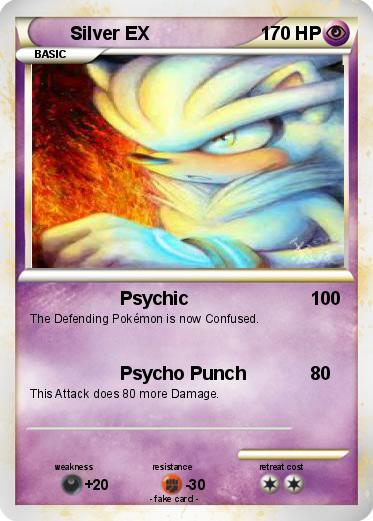 Pokémon Silver EX 5 5 - Psychic - My Pokemon Card