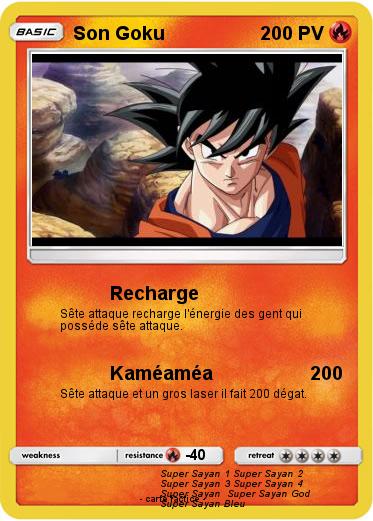Pokémon Son Goku 761 761 - Recharge - Ma carte Pokémon