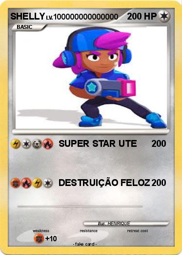 Pokémon SHELLY 74 74 - SUPER STAR UTE - My Pokemon Card