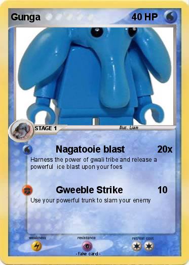 Pokémon Gunga 3 3 - Nagatooie blast - My Pokemon Card