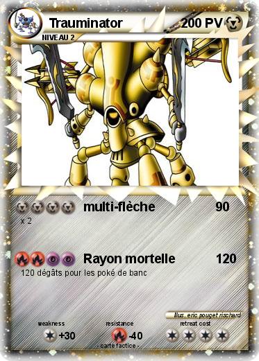 Pokémon Trauminator 4 4 - multi-flèche - Ma carte Pokémon