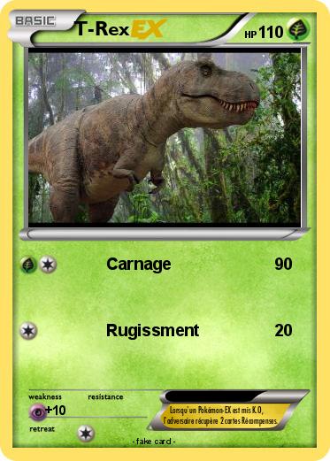 Pokémon T Rex 1177 1177 - Carnage - My Pokemon Card