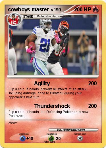 Pokémon cowboys master - Agility - My Pokemon Card