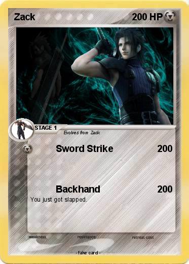 Pokémon Zack 426 426 - Sword Strike - My Pokemon Card