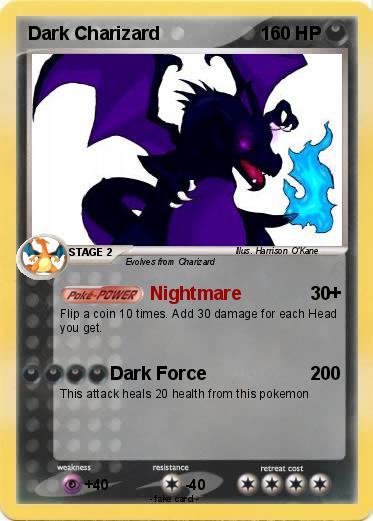 Pokémon Dark Charizard 831 831 - Nightmare - My Pokemon Card