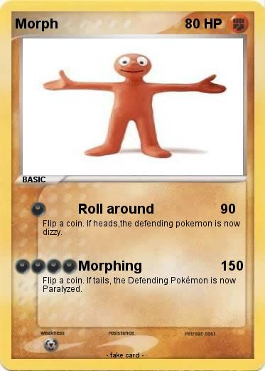 Pokémon Morph 19 19 - Roll around - My Pokemon Card