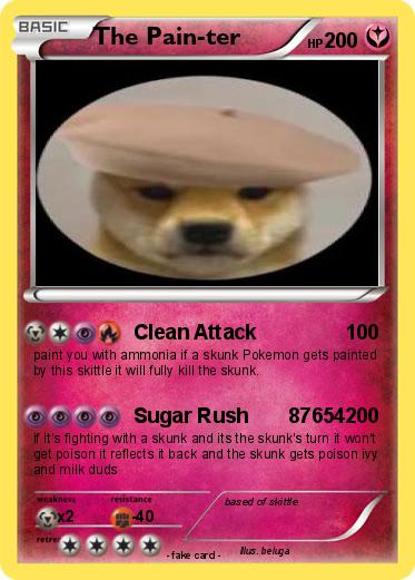 Pokémon The Pain ter - Clean Attack - My Pokemon Card