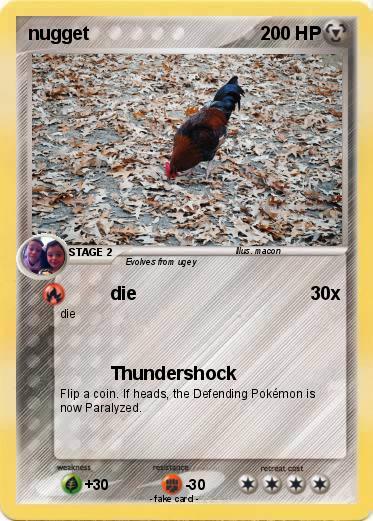 Pokémon nugget 46 46 - die - My Pokemon Card