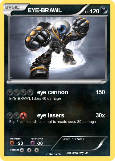 Pokémon EYE BRAWL 146 146 - eye cannon - My Pokemon Card